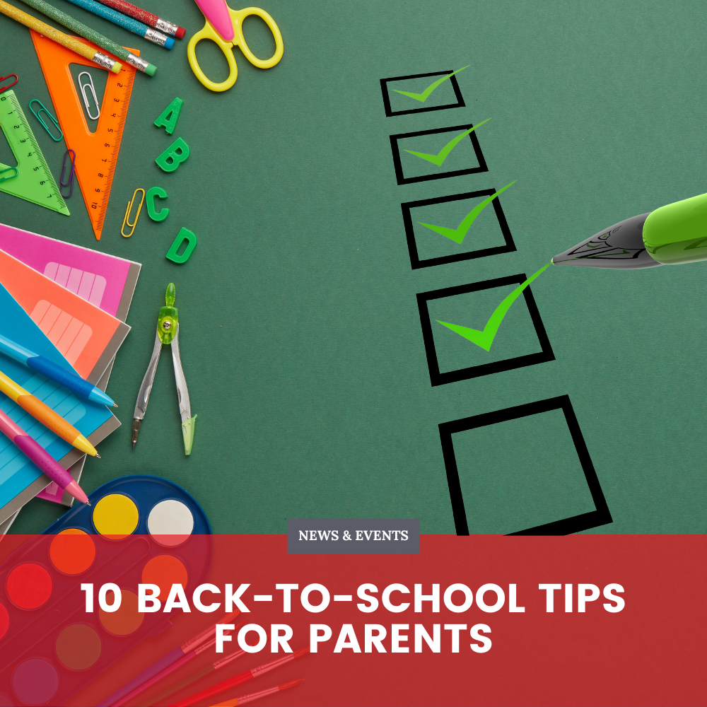 10 Back-to-School Tips for Parents - Lauderhill Mall