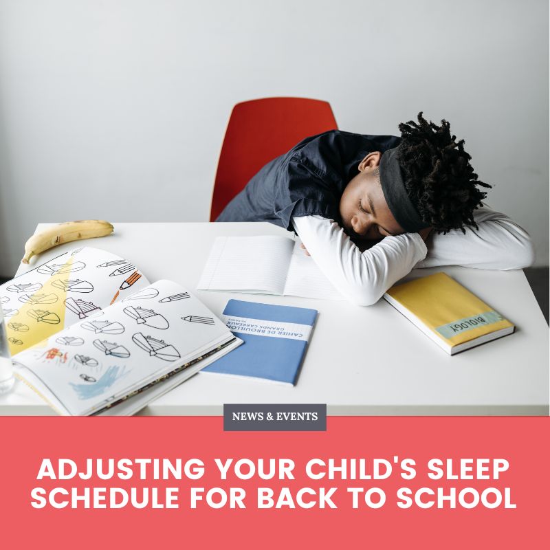 Adjusting Your Child's Sleep Schedule for Back to School - Lauderhill Mall
